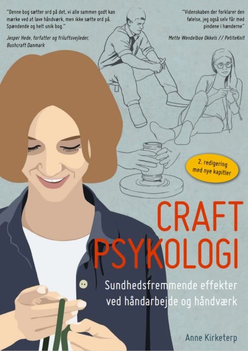 Craft Psykologi af Anne Kirketerp, 2. udgave - Craft Litteratur - Garn og Craft